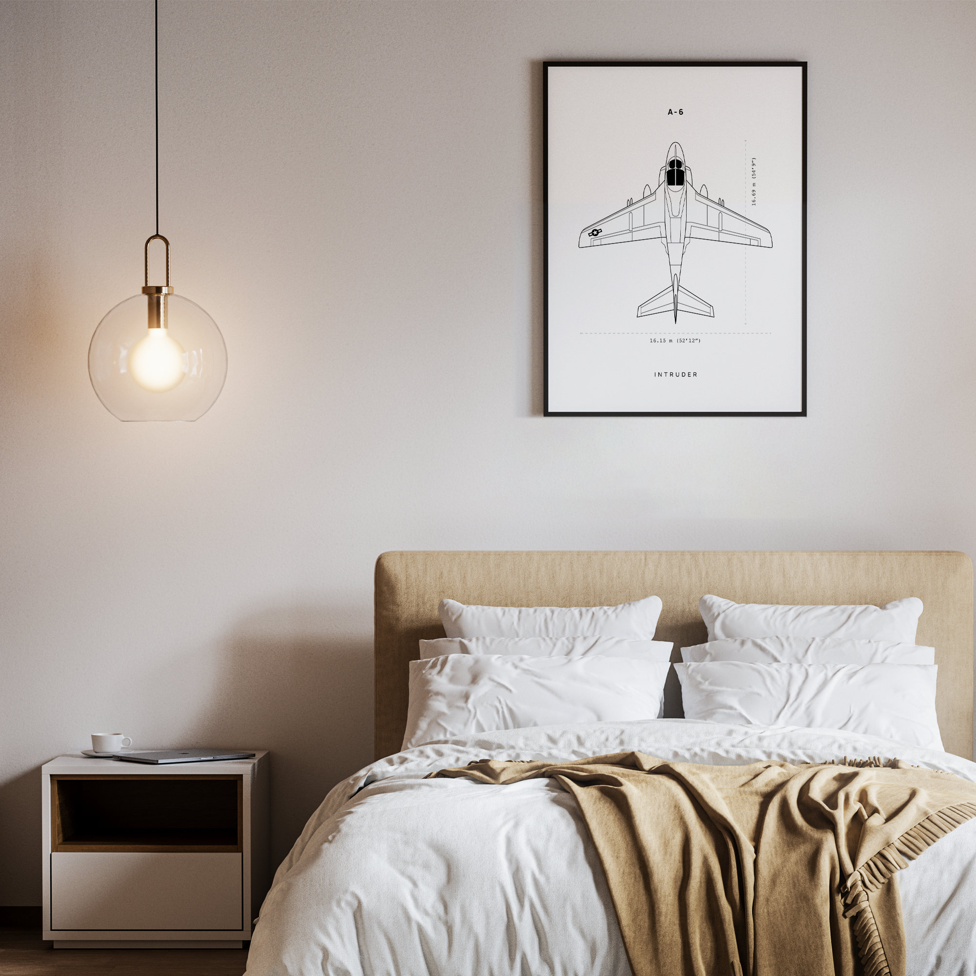 A6 Intruder, A6 Poster, Fighter Jet Wall Art, DIGITAL DOWNLOAD ...