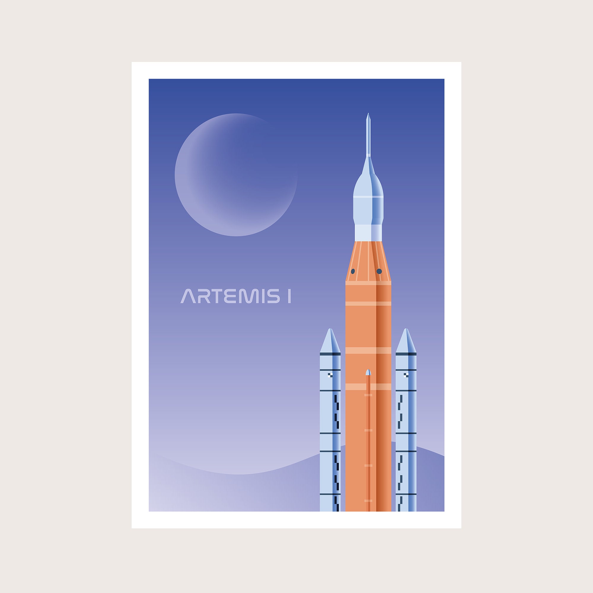 NASA Artemis I Print NASA Rocket Poster Space Launch System - Etsy