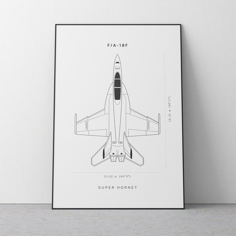 F18 Super Hornet, F/A-18F Art, Fighter Jet Wall Art, DIGITAL DOWNLOAD ...