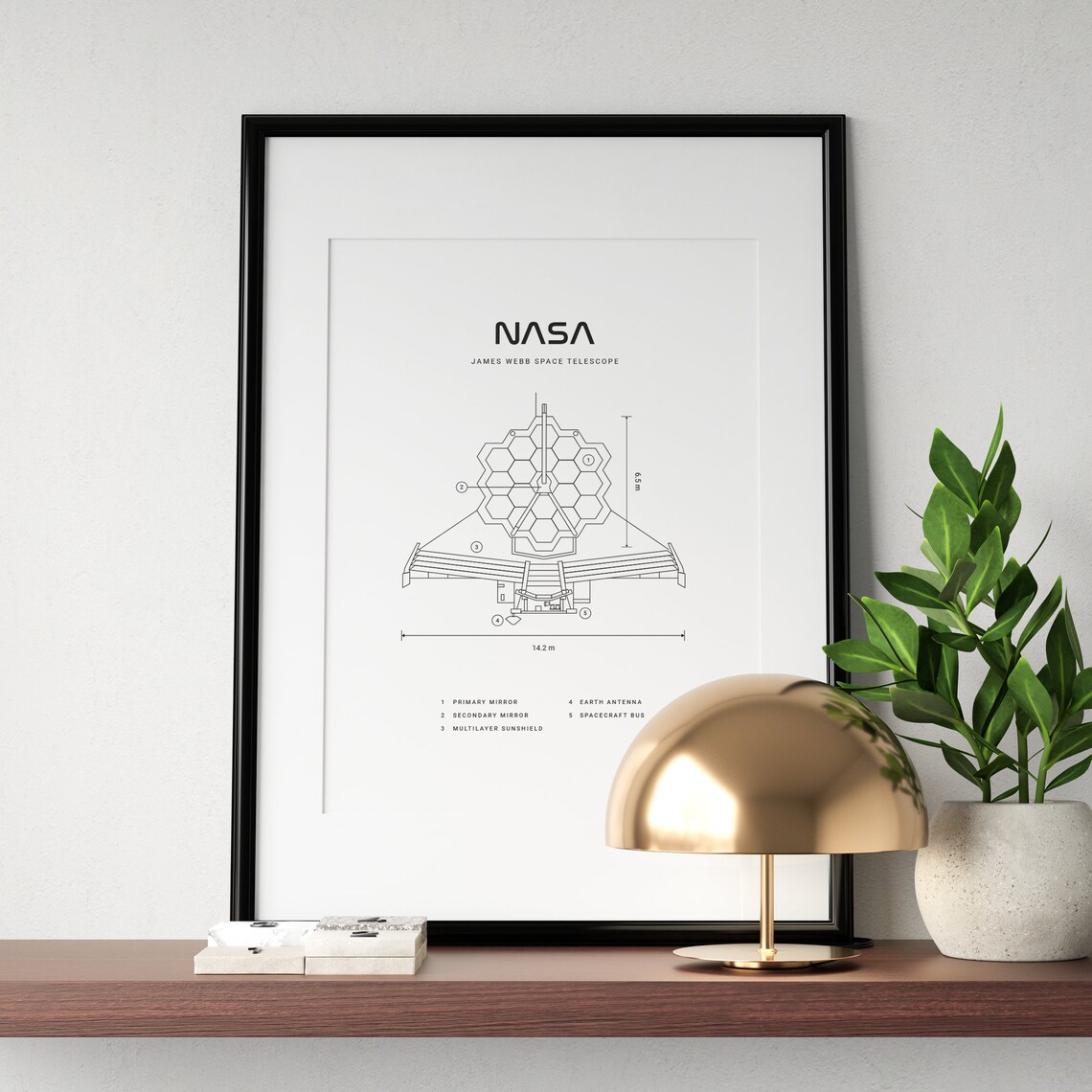 NASA James Webb Poster Digital Download Space Telescope - Etsy