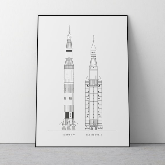 Apollo Saturn V Blueprint