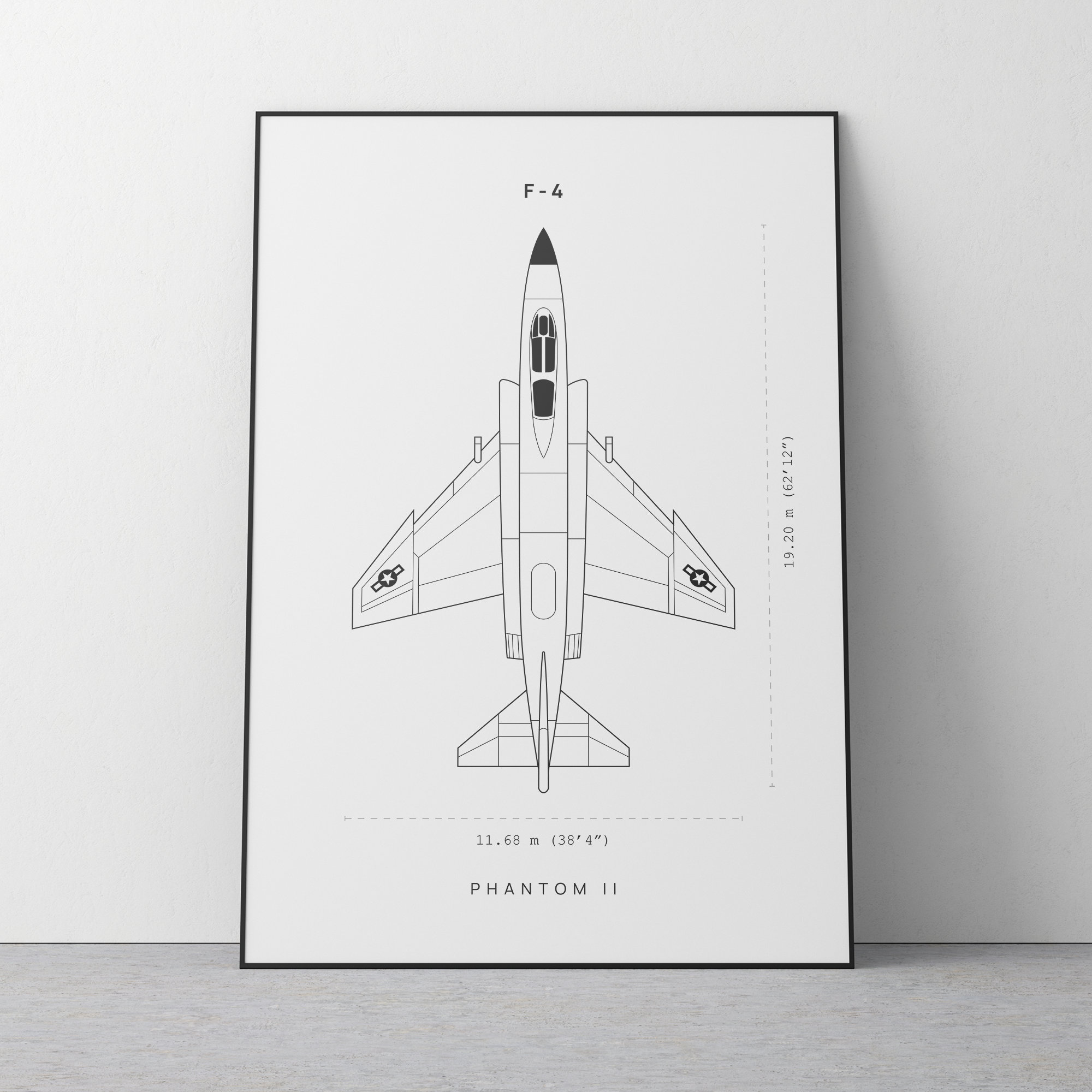 F4 Phantom F4 Poster Fighter Jet Wall Art DIGITAL DOWNLOAD - Etsy