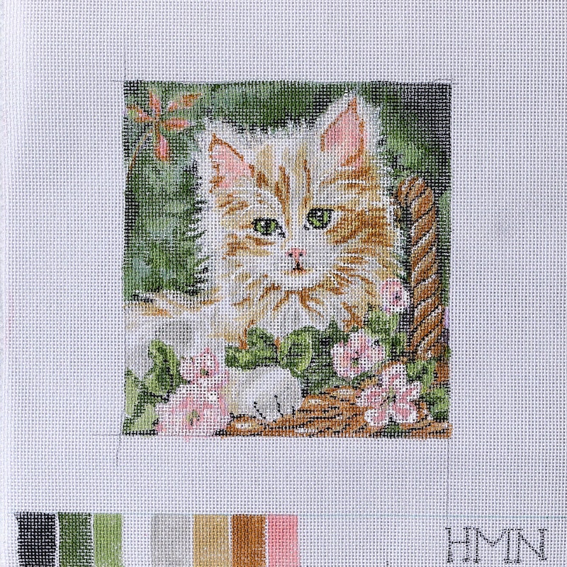 Cat Needlepoint - Etsy
