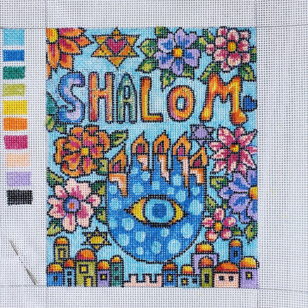 Hand Painted Needlepoint Canvas - Etsy