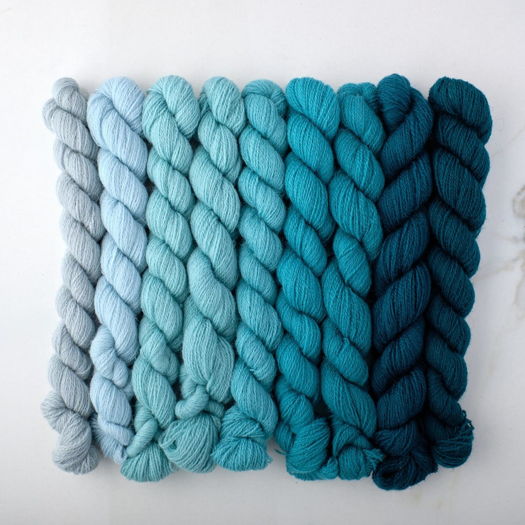 Appletons Wool - Turquoise (521-529) - Etsy