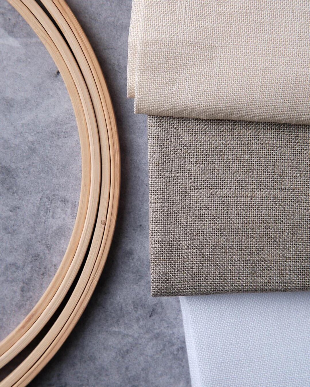 Zweigart Belfast Linen Fabric - 32ct - 100% Linen (55” Wide, Continuous ...
