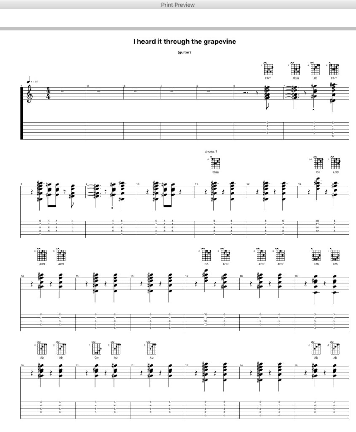 Funk Digital Guitar Tablature Lessons for Windows or OSX - 55 SONGS! - Etsy
