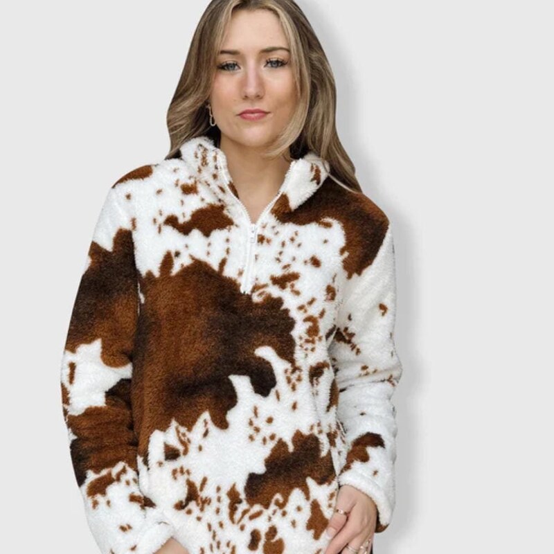 Cow Print Jacket - Etsy