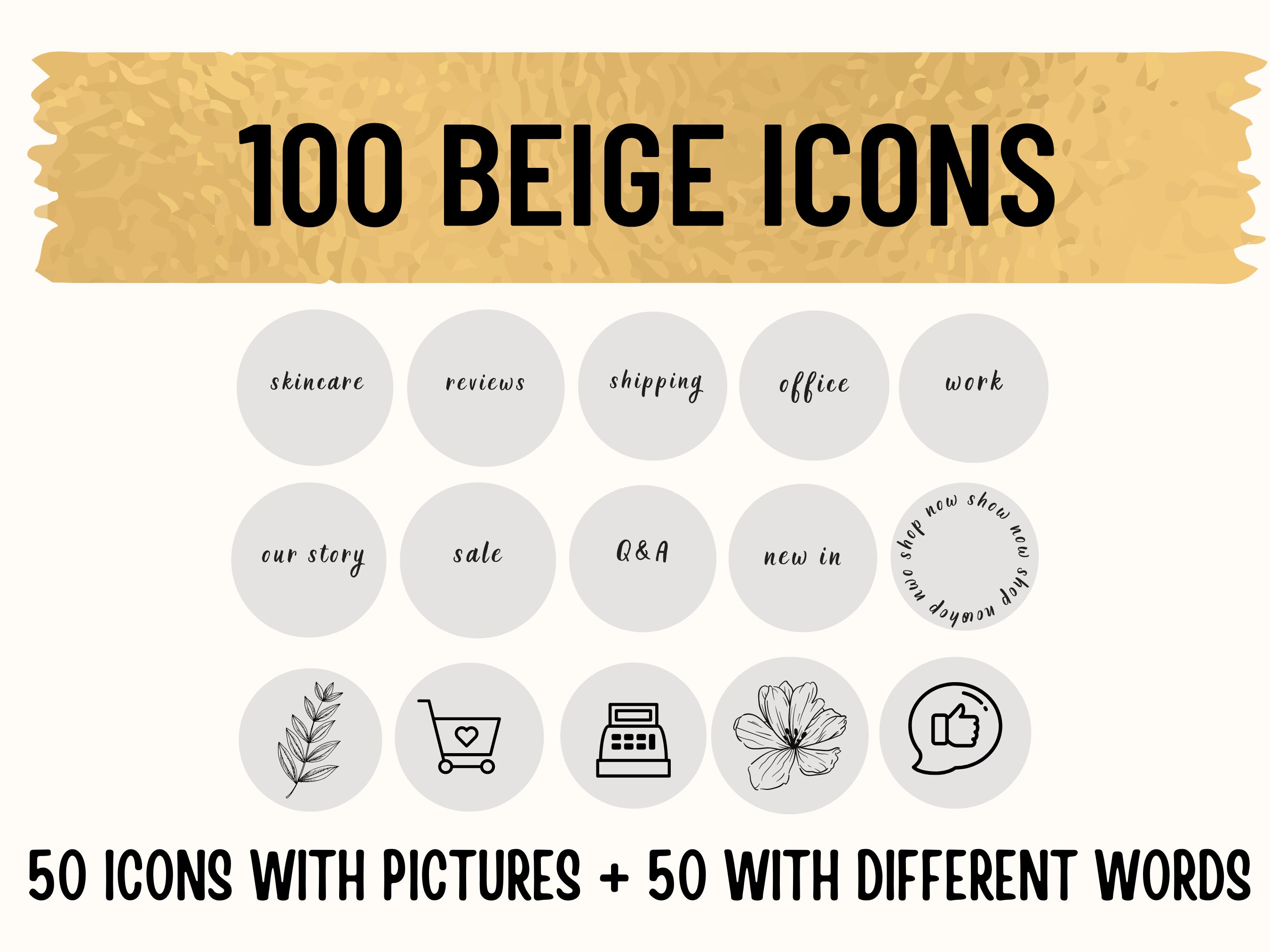 100 Business Owner Instagram Highlight Icons, Instagram Story Covers ...