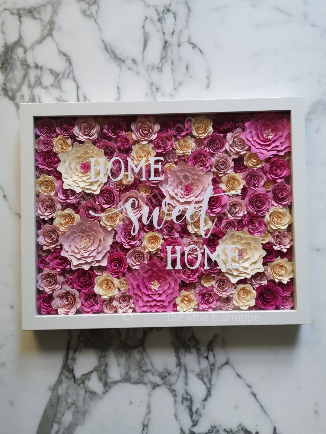 Fields of Flower (low Cut) Shadow Box, (see HIGH CUT Listing for ...