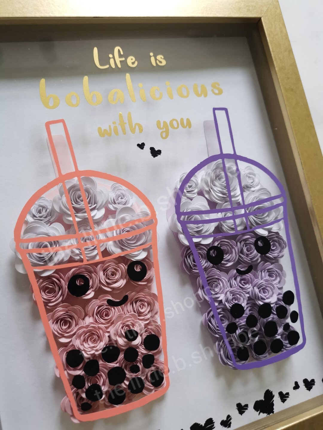 Bubble Tea, Boba Tea, Best-teas Shadow Box - Etsy Canada