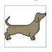 Cute Wiener Dog Needlepoint Chart Digital Download Needlepoint Design ...