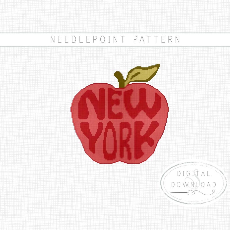 Needlepoint Nyc Canvas - Etsy