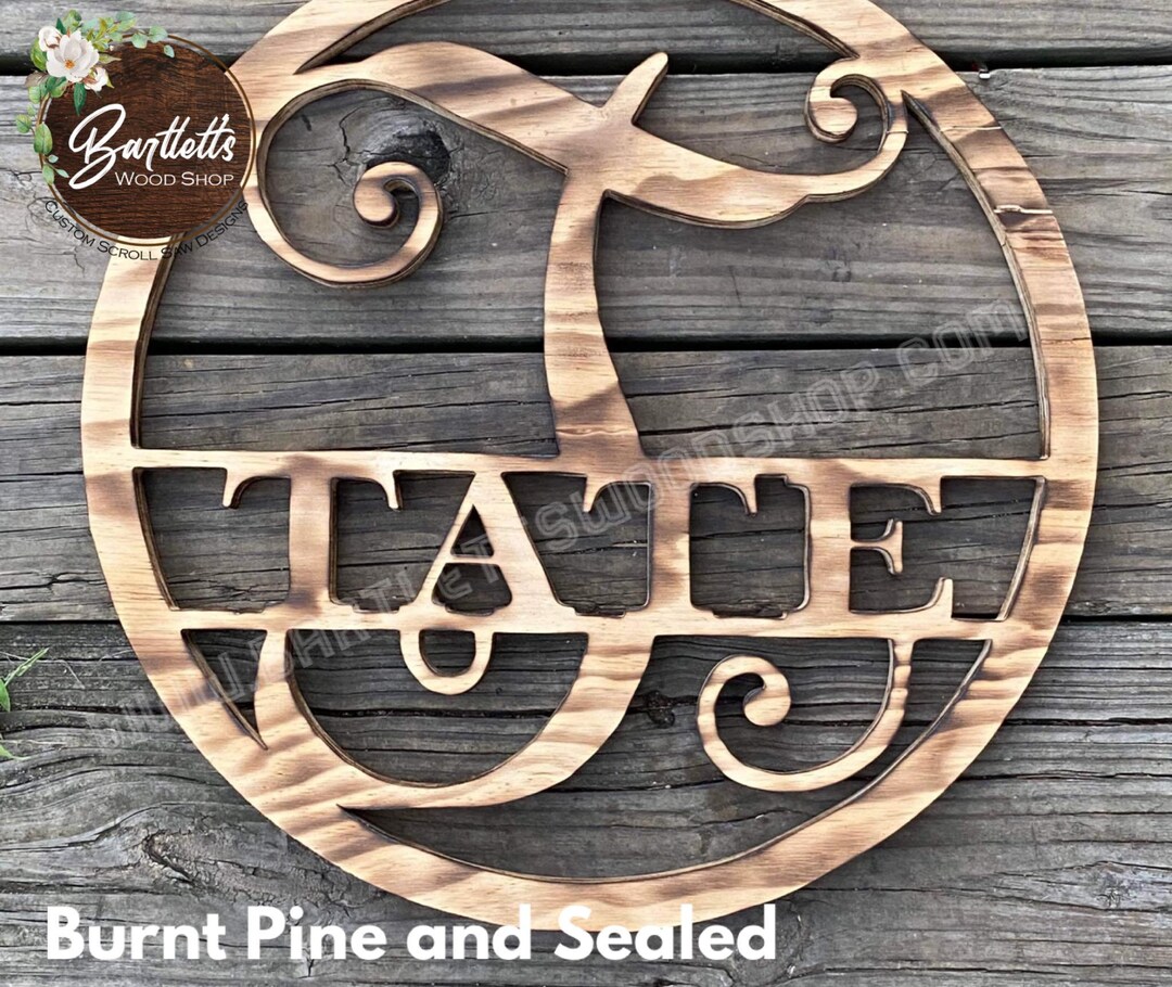 Traditional Monogram With Name - Etsy
