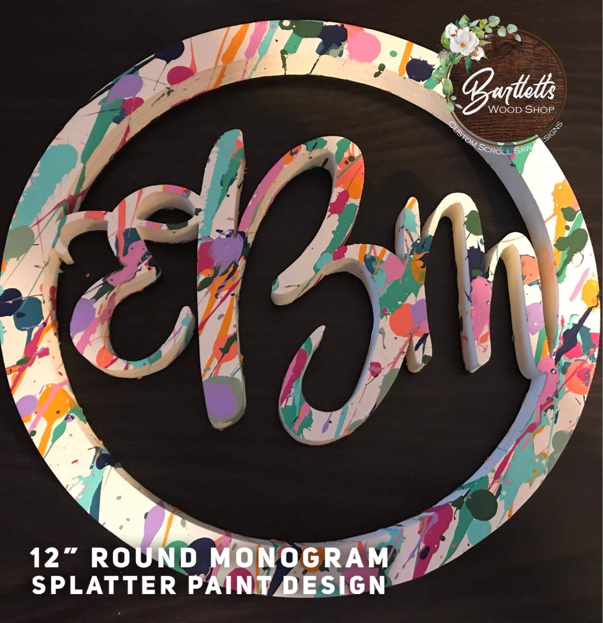 Wood Monogram Letters C Wood Monogram Letters Wood