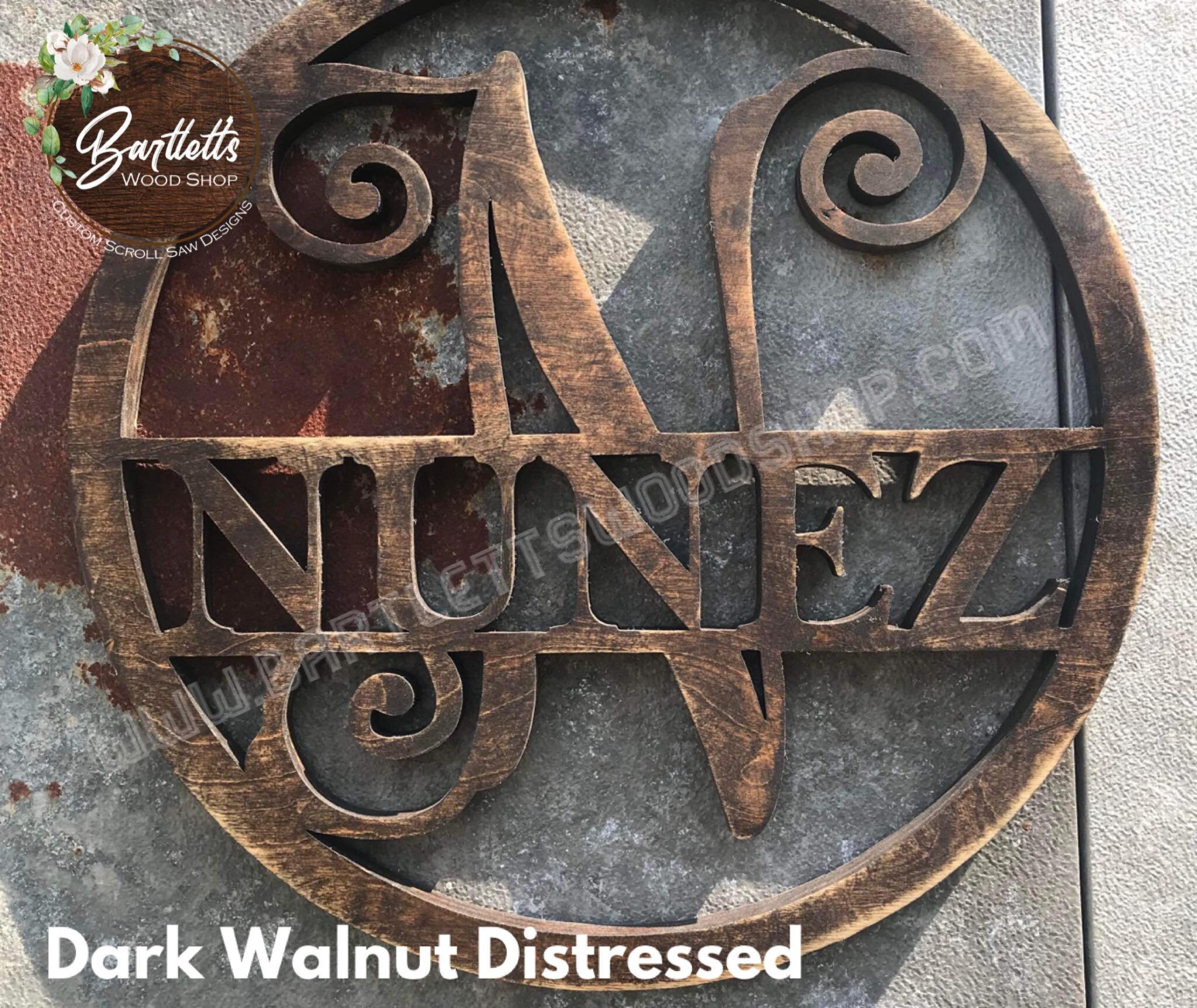 Traditional Monogram With Name - Etsy