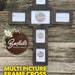 MEDIUM Multi Picture Frame Cross - Hand Cut on Scroll Saw - Cross ...