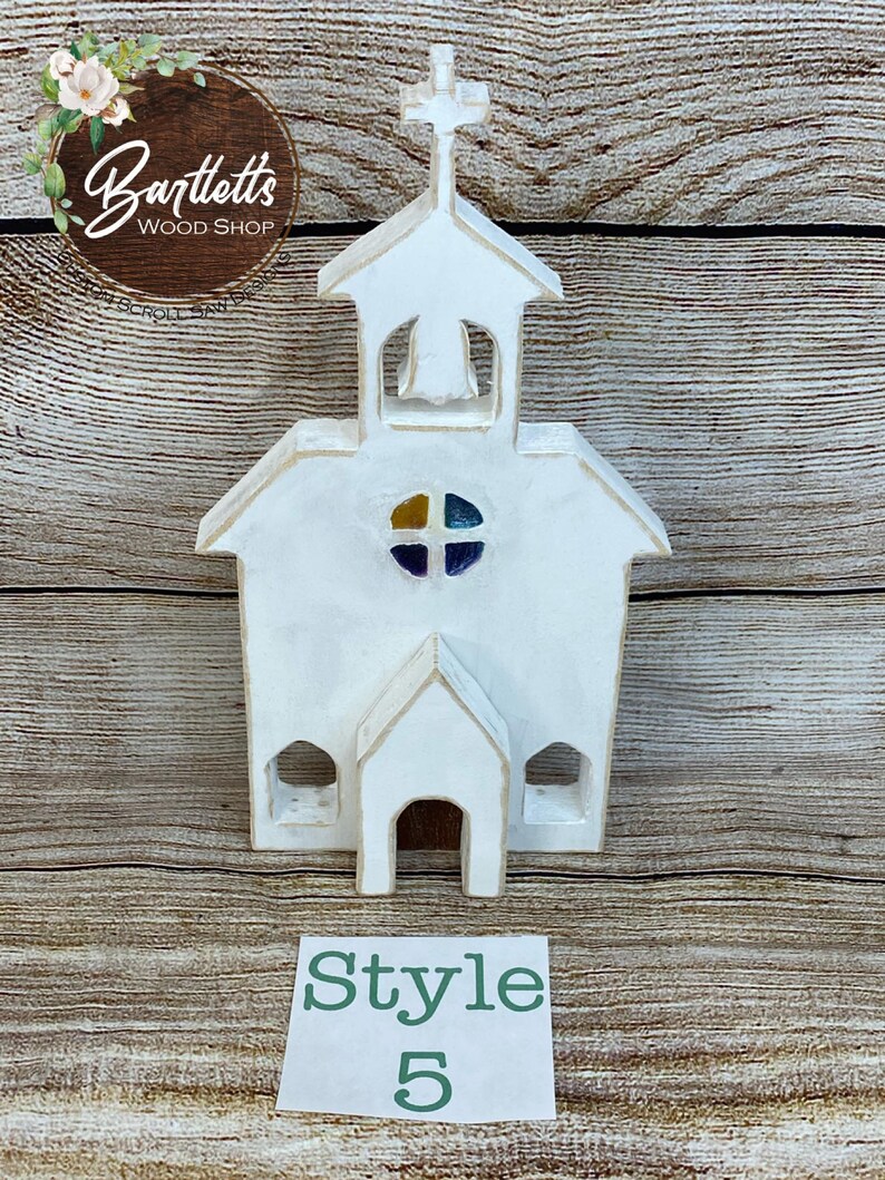 Small Decorative Churches - Etsy