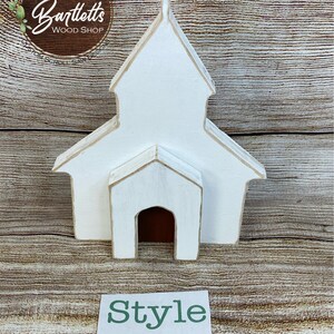 Small Decorative Churches - Etsy