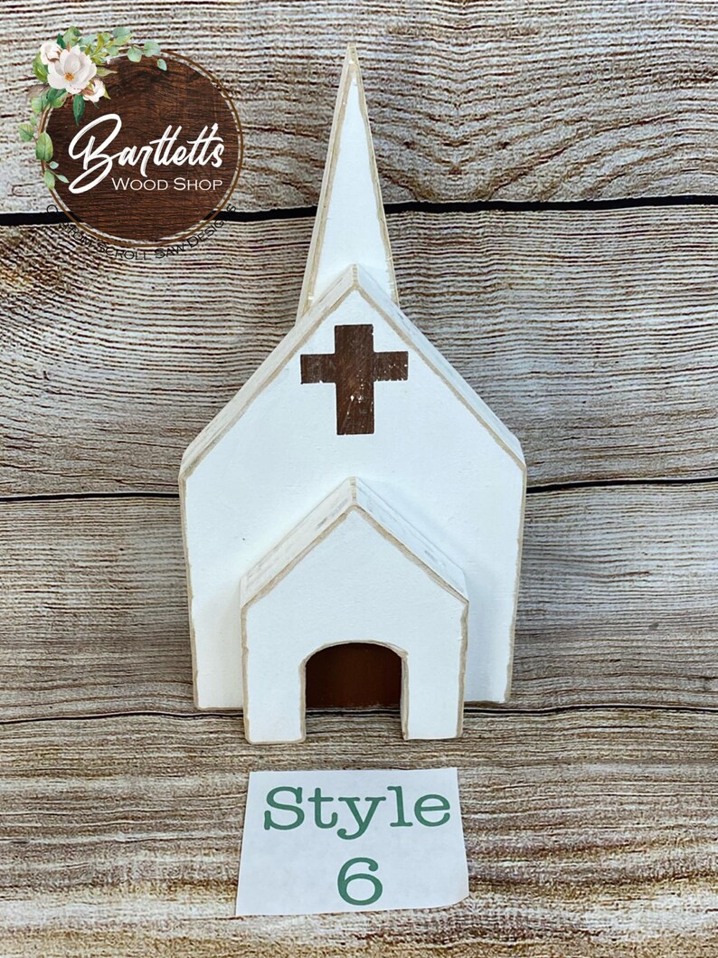 Small Decorative Churches - Etsy