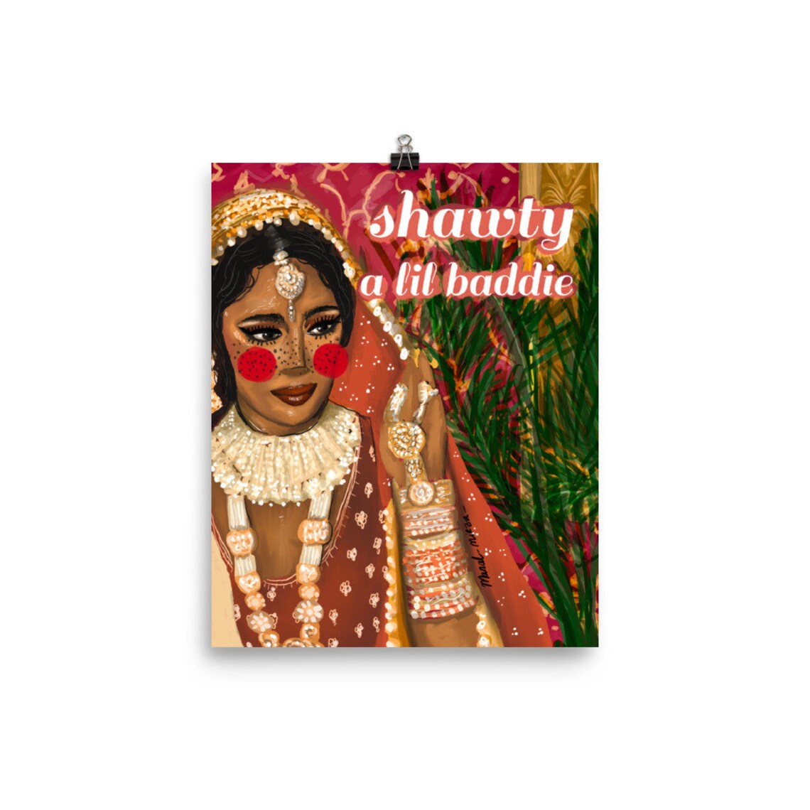 Shawty a Little Baddie - Print - Etsy