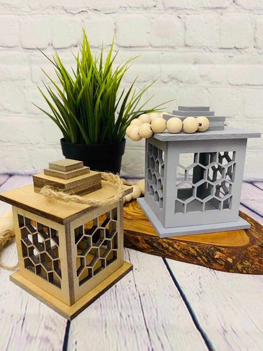 Fileonly | 4 Bundle Mini Lantern Designs | DIGITAL SVG FILE | Glowforge ...
