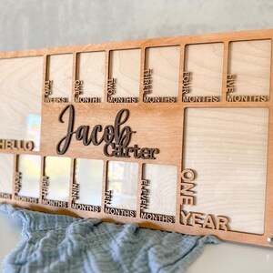 Baby's First Year SVG Cutting File - Create a Custom 14-photo Frame ...