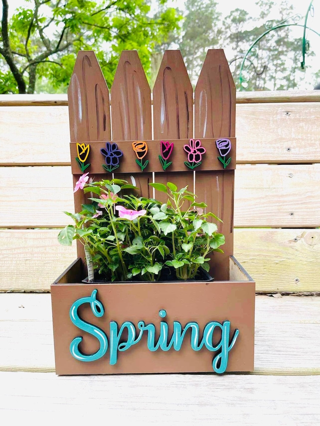 Fileonly | Spring Flowers Flower Box | DIGITAL SVG FILE | Glowforge ...