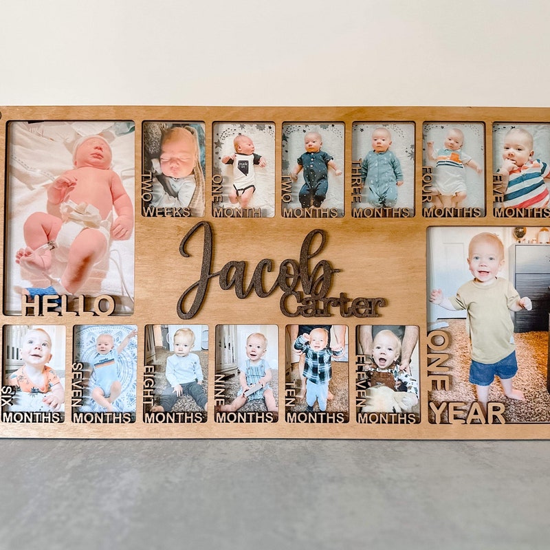 First Year Frame - Etsy