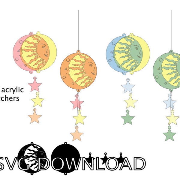 Sun Catcher Laser File - Etsy
