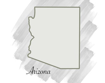 Arizona State Cookie Cutter - Etsy
