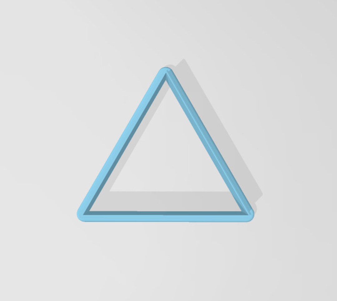 Triangle STL File 3 In - Etsy