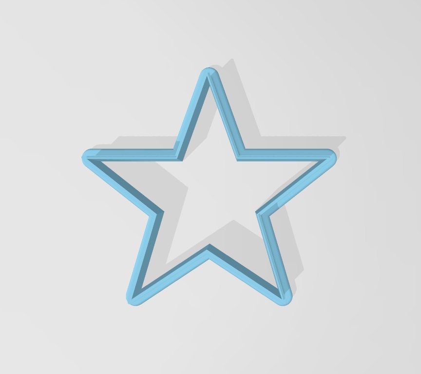 Star STL File 3.5 In - Etsy