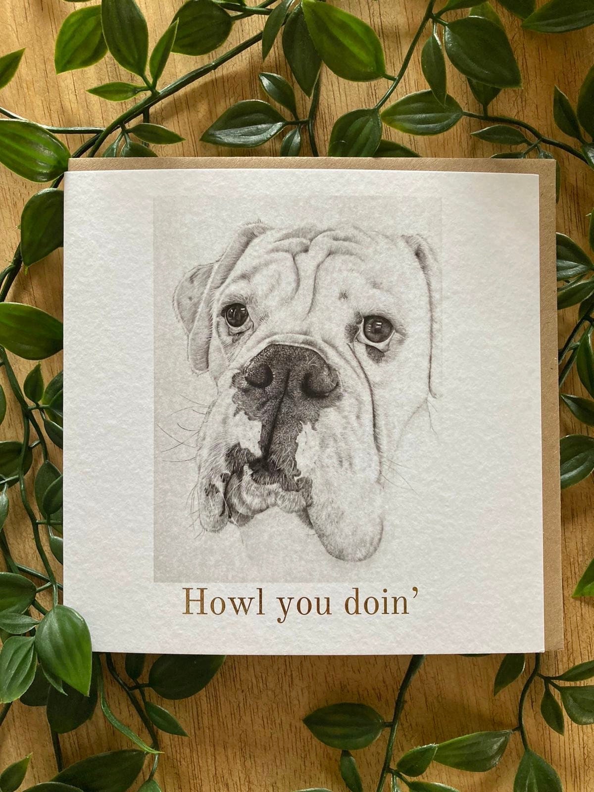 Boxer Dog Greeting Card | Etsy