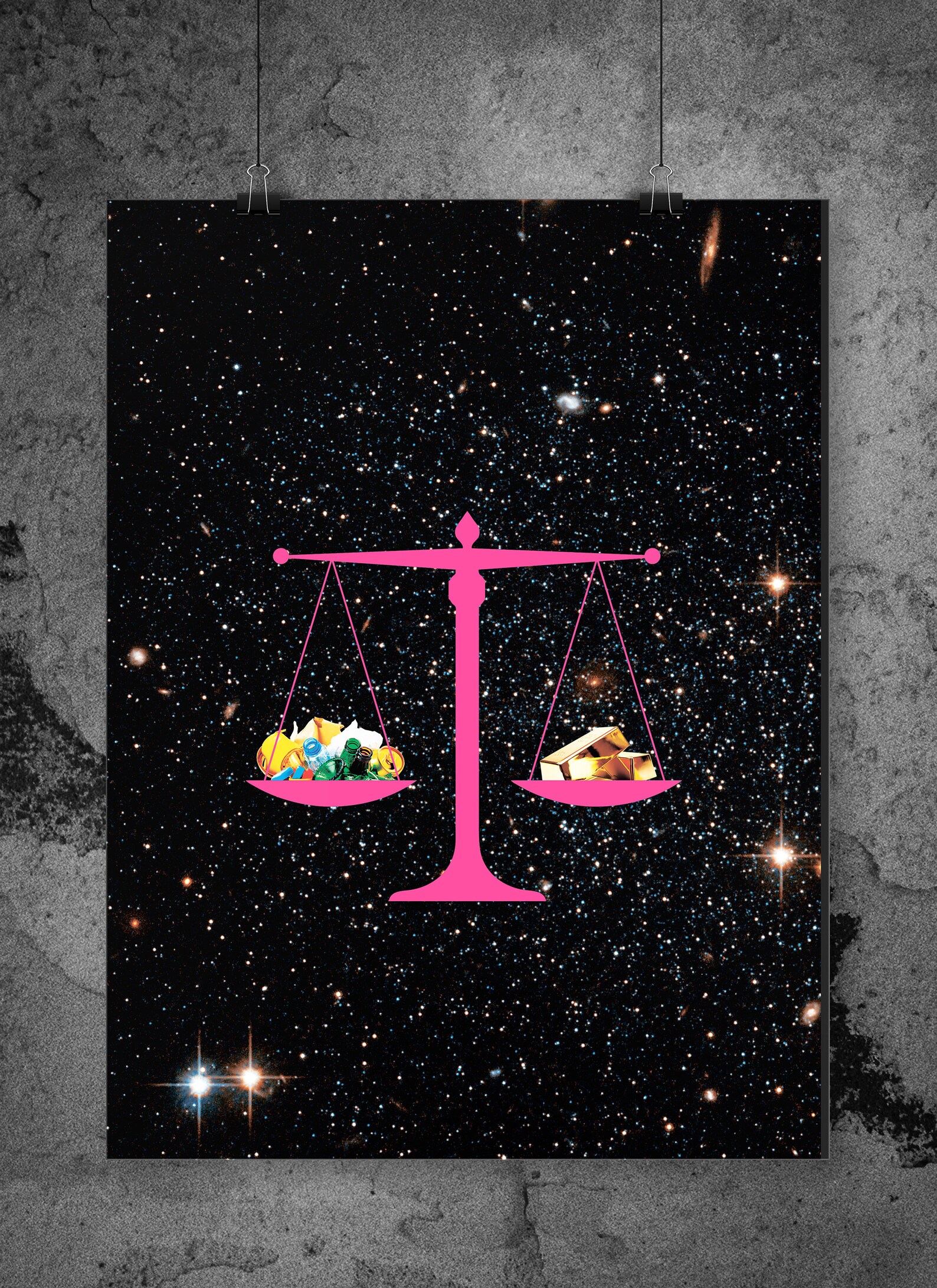 Balance is a Conceptual Poster About Human Values. Zero Waste ...