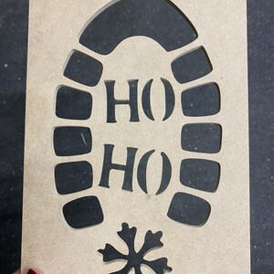 Pair of Santa Boot Tracks - Etsy Canada