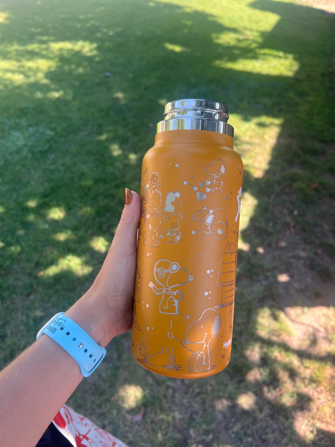 Snoopy Hydro Flask Cup Insulated Stainless Steel Tumbler With Lid ...