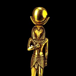 Ancient Egyptian Statue of Sun God Ra Harakhte Made in Egypt in One of ...
