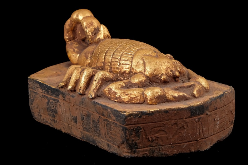 Unique Ancient Egyptian Art Serket the Scorpion Goddess - Etsy