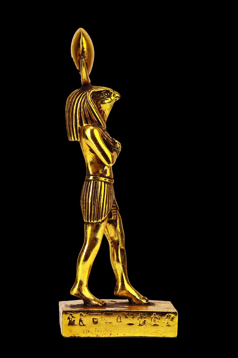 Ancient Egyptian Statue of Sun God Ra Harakhte Made in Egypt - Etsy