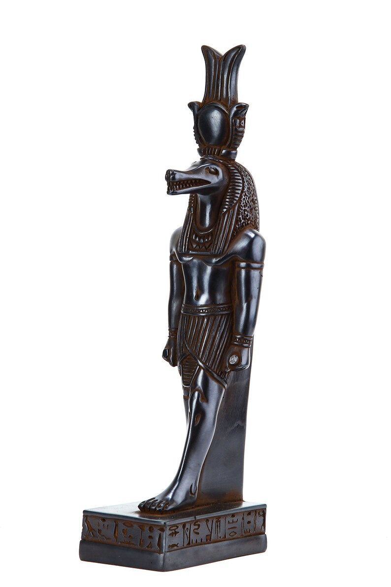 Statue of Egyptian Sobek Crocodile Symbol of the Nile Sobek - Etsy