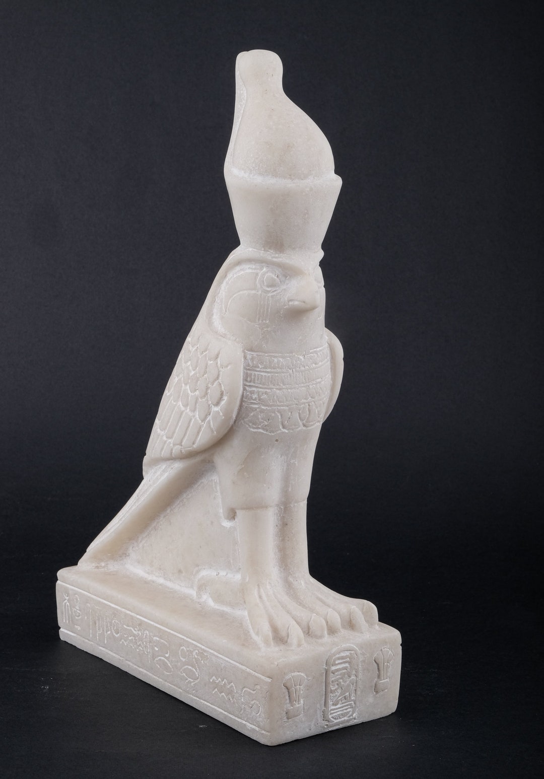 Ancient Egyptian Statue of Horus God Falcon Bird Sculpture Large ...