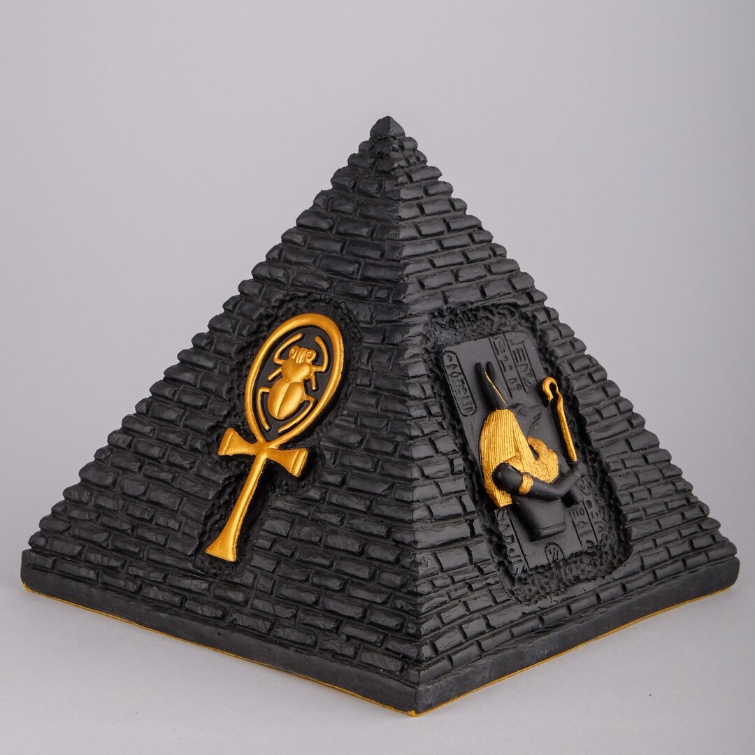 Ancient Egyptian Pyramid Art Pharaonic Inscriptions Black and - Etsy