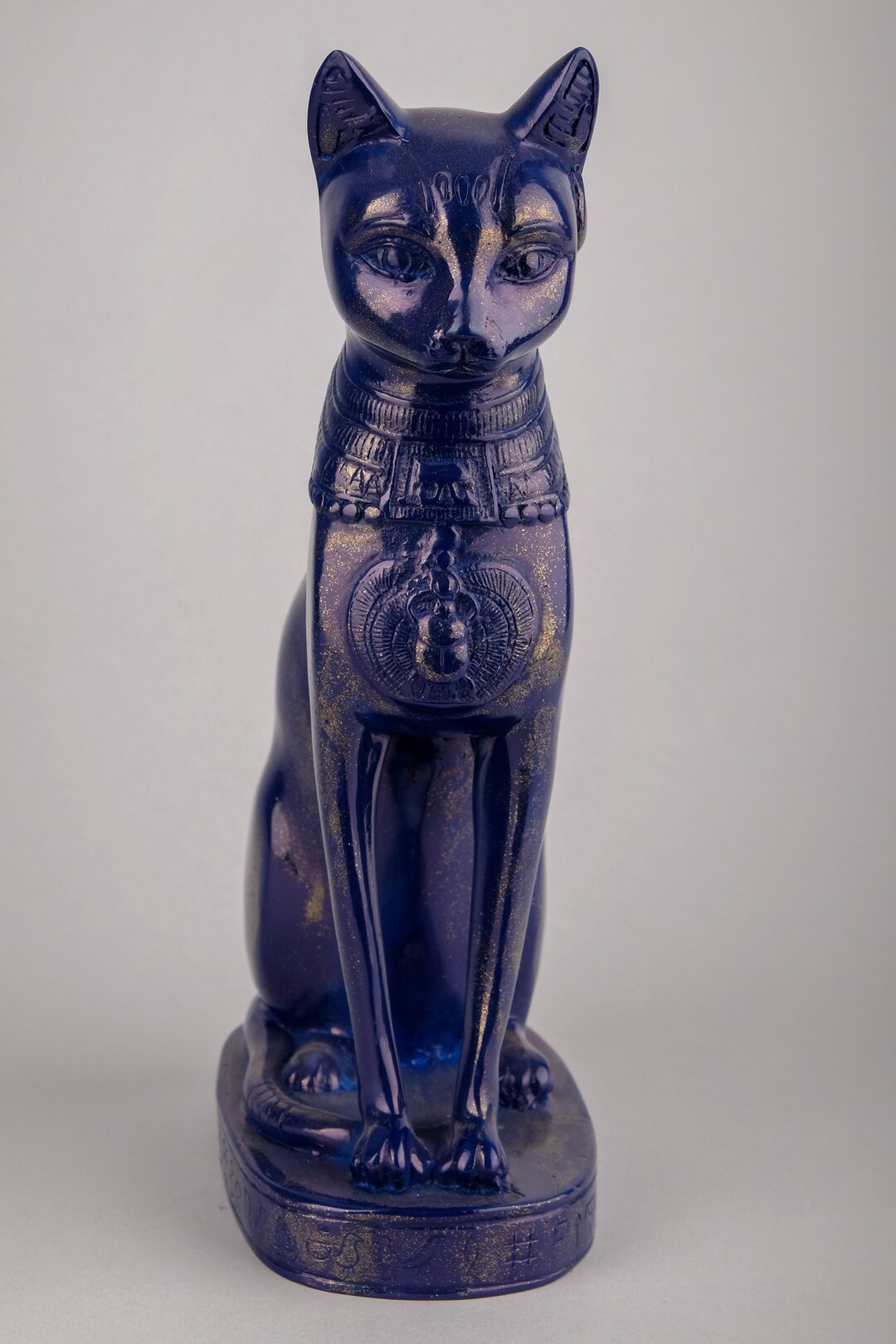 Hand-carved Bastet Goddess Statue Home Decor Cat Pharaonic Cat Egyptian ...