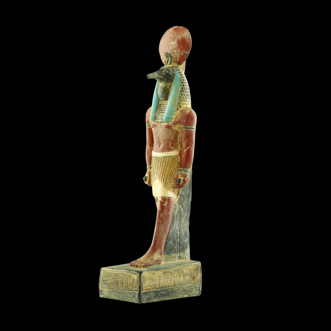 Ancient Egyptian Statue of Thoth Symbol of Moon, Magic, and Master of ...
