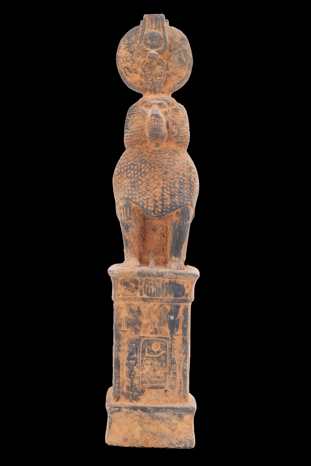 Statue of Thoth as a Seated Baboon Wearing Feathers - Etsy