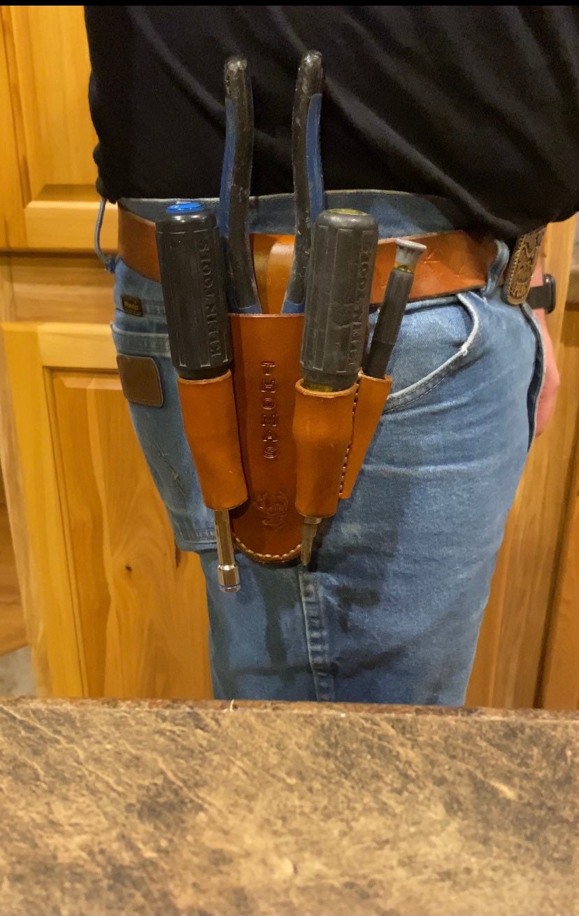 Tool Pouch With 3rd Screwdriver Pocket - Etsy