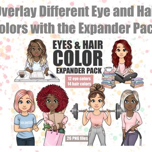 Student Girl Printable Sticker | Study Clipart | College Student Girl ...