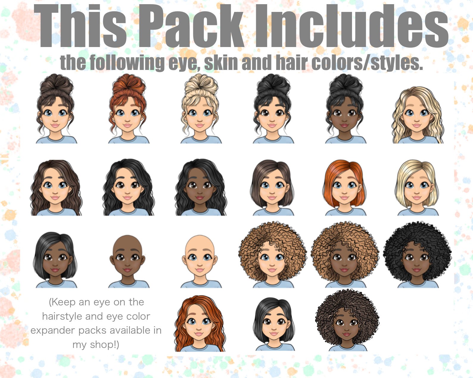 Student Girl Printable Sticker Study Clipart College - Etsy