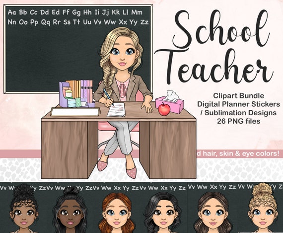 Eyes On Teacher Clipart